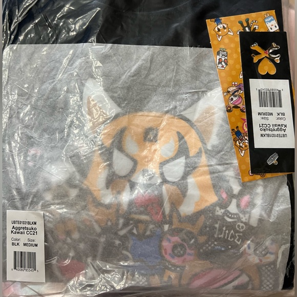 tokidoki | Tops | Nwt Tokidoki Con X Aggretsuko Kawaii Tee Unisex ...